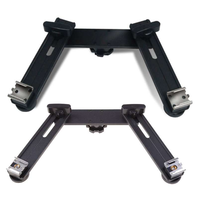 Dual Shoe Bracket Twin Speed Light Flash Holder St... – Grandado