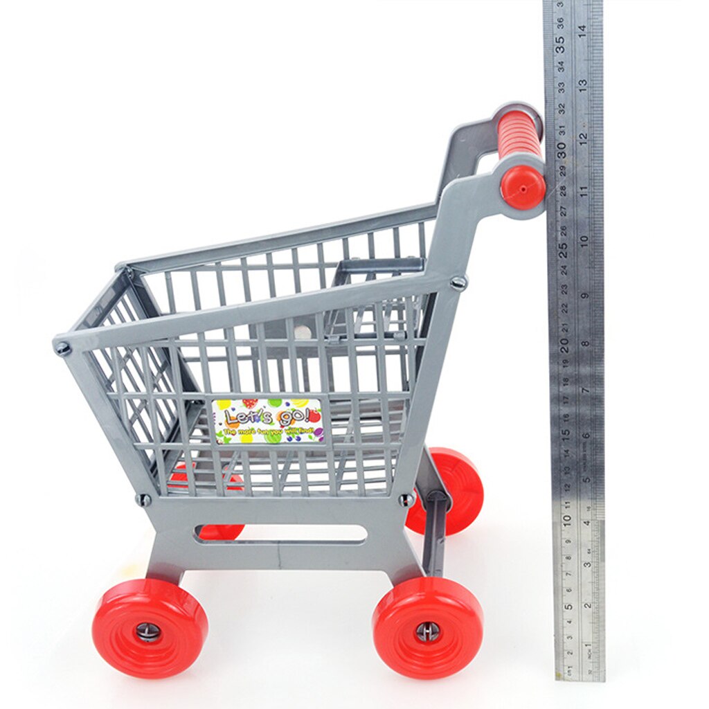 Gray, Plastic, Children, Shopping, Hand, Trolley, ... – Grandado