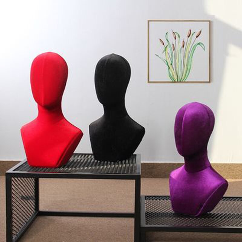 Female Abstract Mannequin Head Display Hat Wig Sca... – Vicedeal