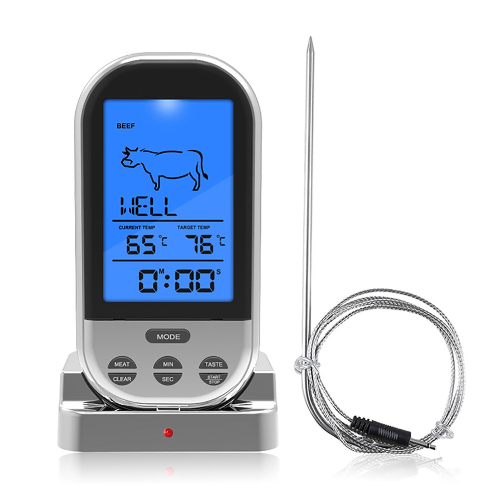 Wireless Digital Probe Meat Thermometer For Grill ... – Vicedeal