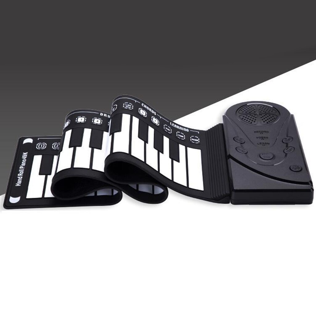 Silicone Electronic Digital 49 Keys Roll Up Piano ... – Grandado