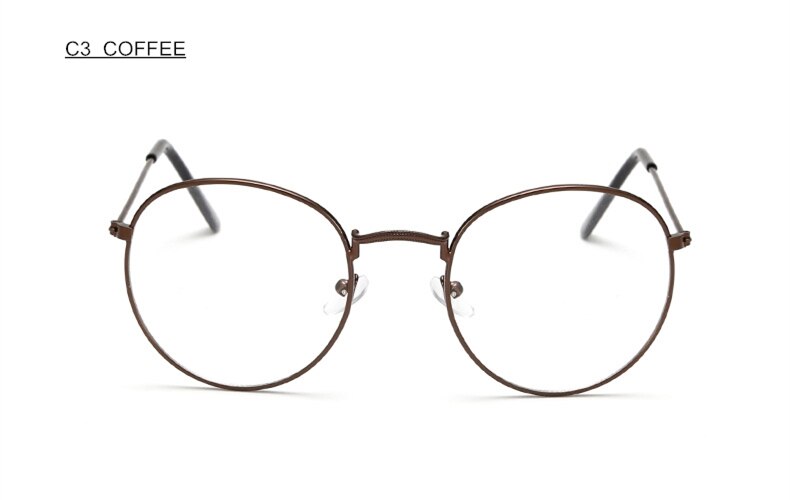 SUMONDY Metal Glasses Frame Women Men Retro Round ... – Vicedeal