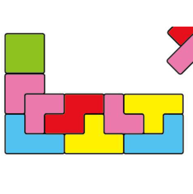 Square Puzzle Tetris Multipurpose Children's Puzzl... – Grandado