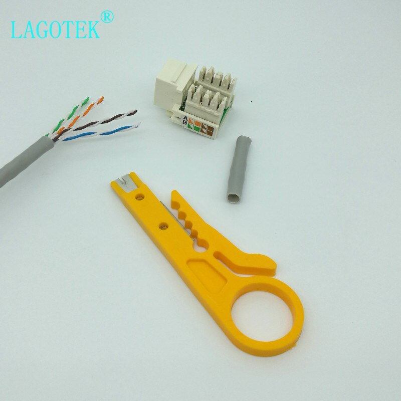 100 stks/partij Netwerk Utp-kabel Cutter Stripper ... – Grandado