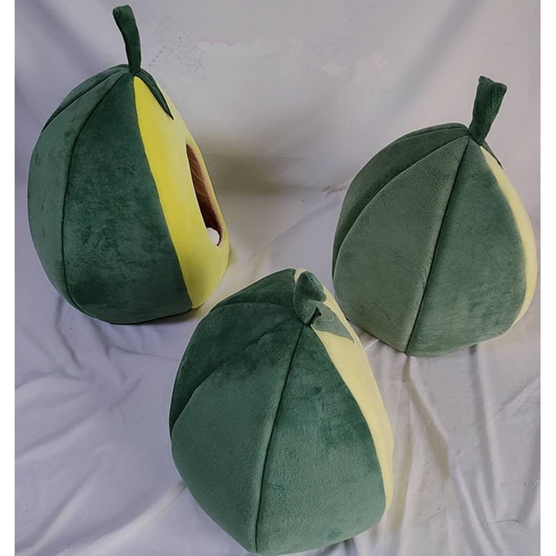 Avocado Bed for Cats Pet Cozy House for Small Medi... – Grandado