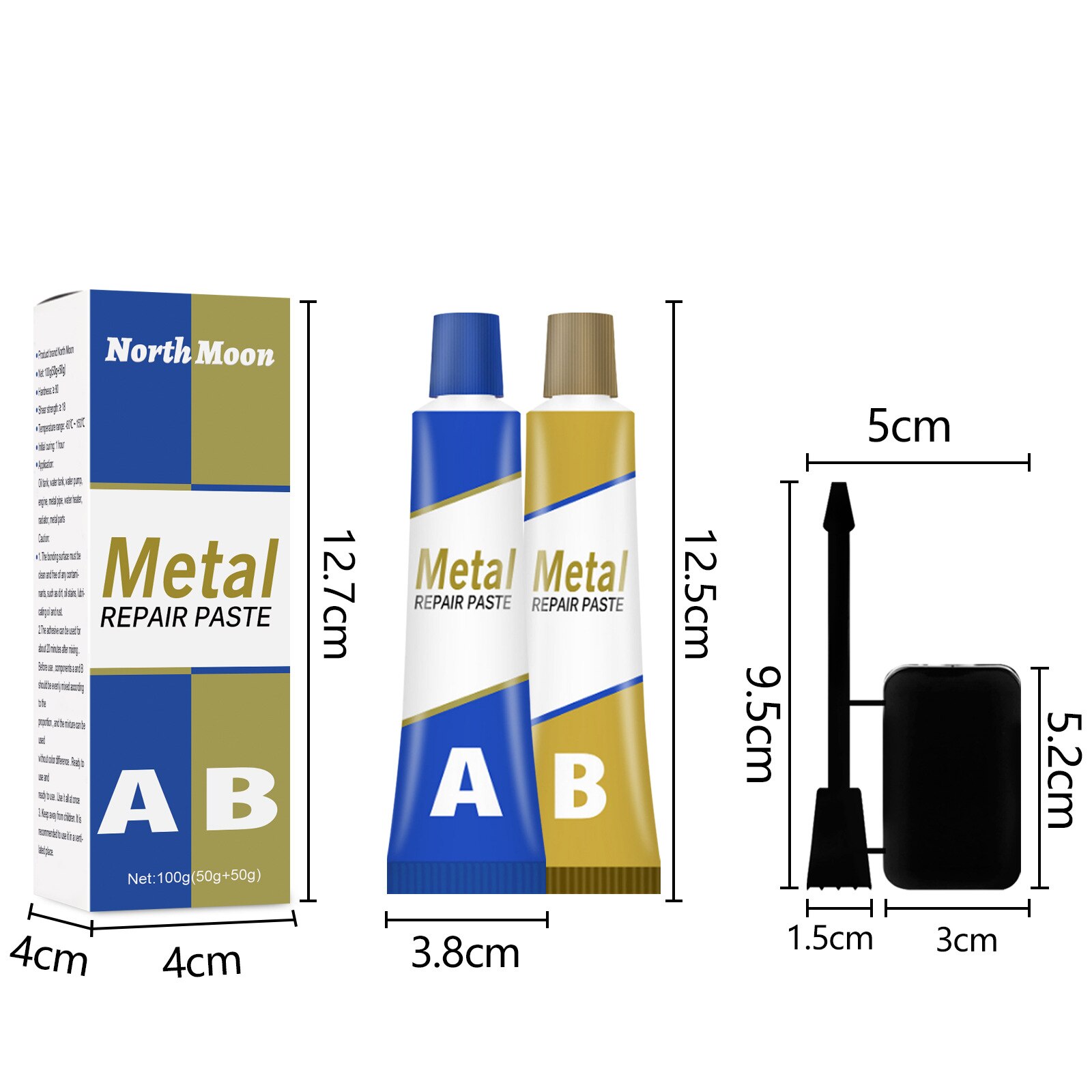 100G Metalen Reparatie Lijm Industriële Reparatie ... – Vicedeal
