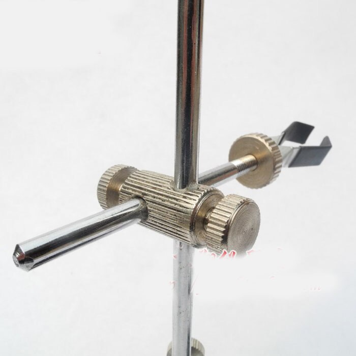 30cm portable retort stand iron stand with clamp l... – Vicedeal