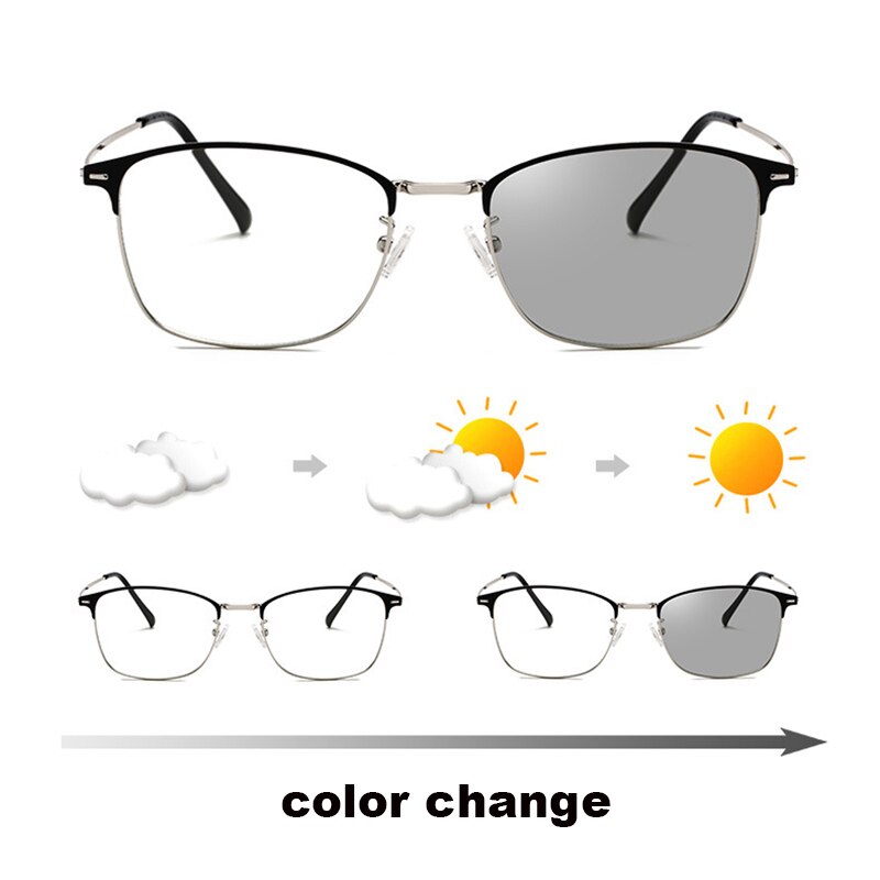 Blue Light Blocking Square Glasses Color Changing ... – Grandado