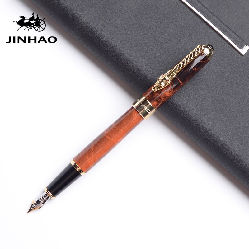 Iraurita Fountain Pen Full Metal Golden Clip Jinha... – Vicedeal