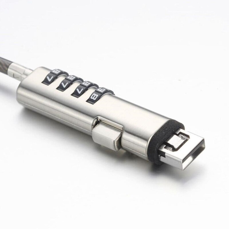 4 digitale Universal Lock USB Laptop Sicherheit Ka... – Vicedeal