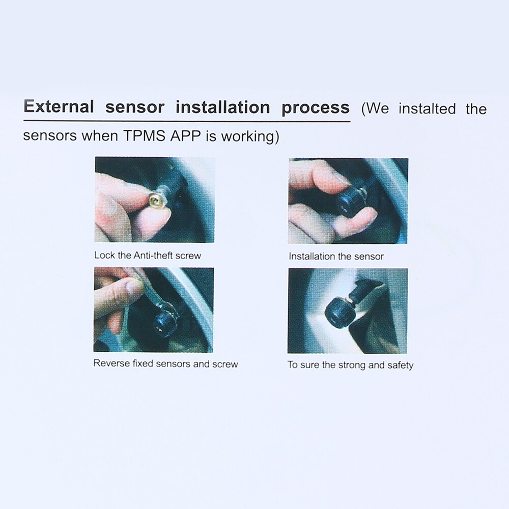 Usb dæktryk overvågningssystem bil tpms til androi... – Grandado