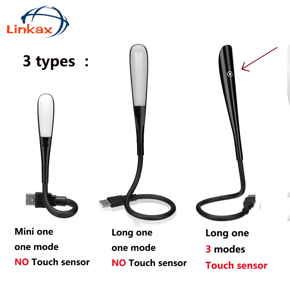 Touch Dimmable Flexible USB LED Eye-care Reading L... – Grandado