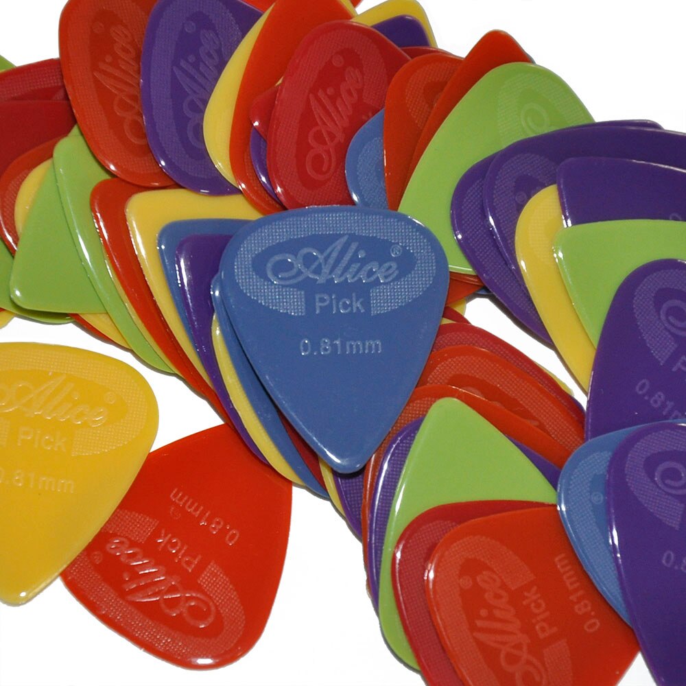 100pcs/pack Alice Projecting Nylon Guitar Picks St... – Vicedeal