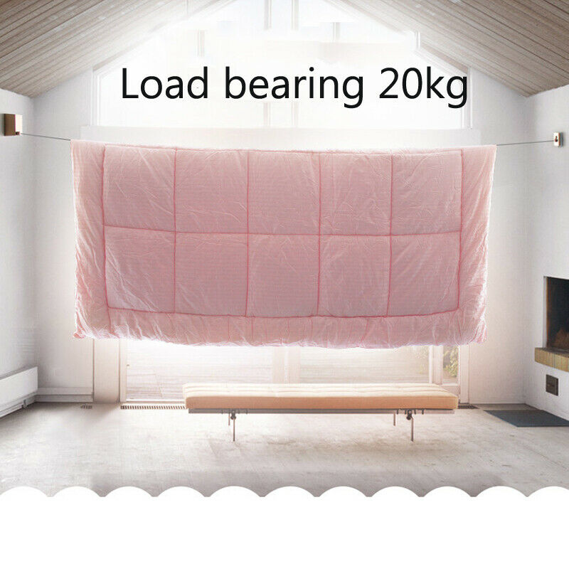 Portable Retractable Clothesline Indoor Outdoor La... – Vicedeal