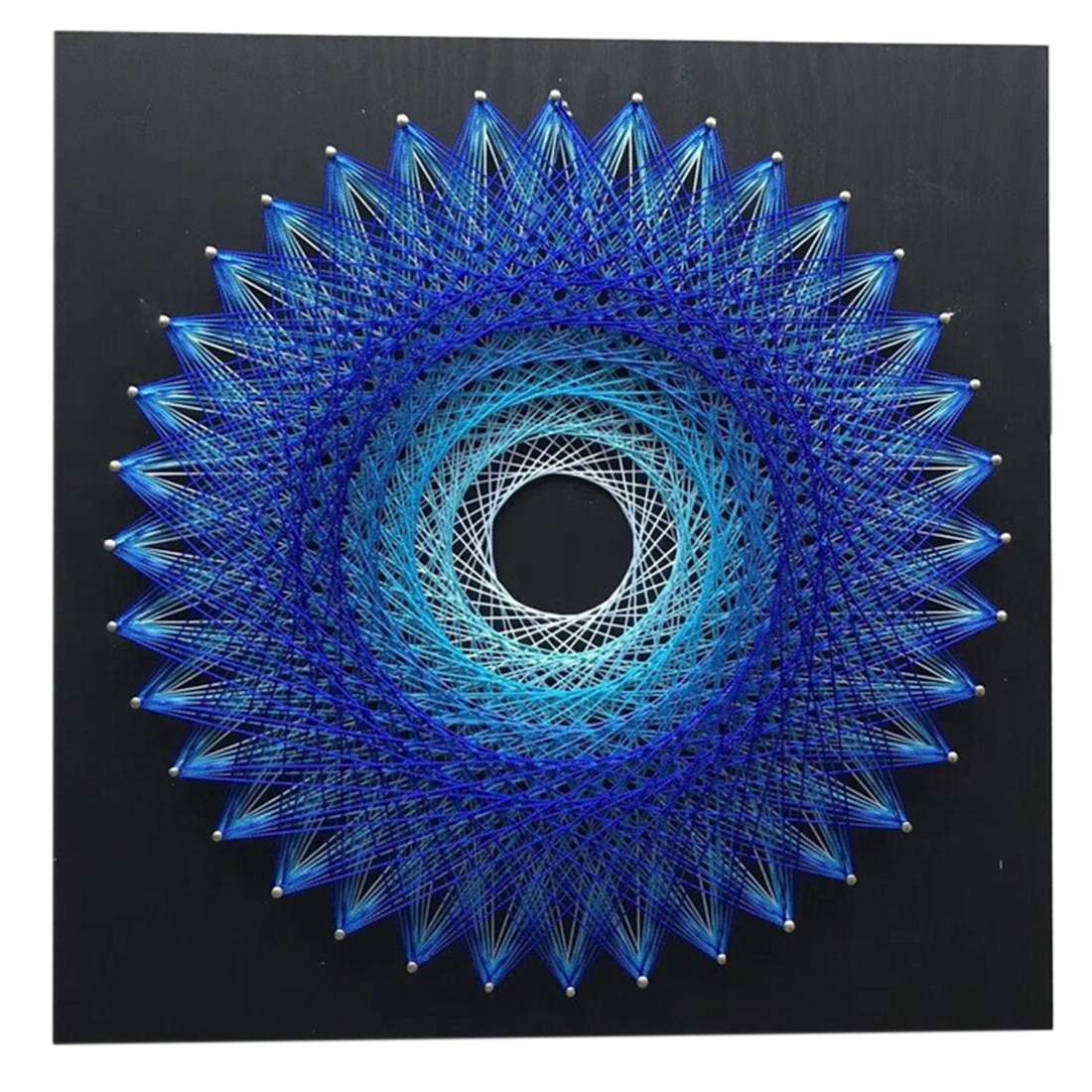 DIY Nail String Art Kit Bird Nest Winding Lines Dr... – Grandado