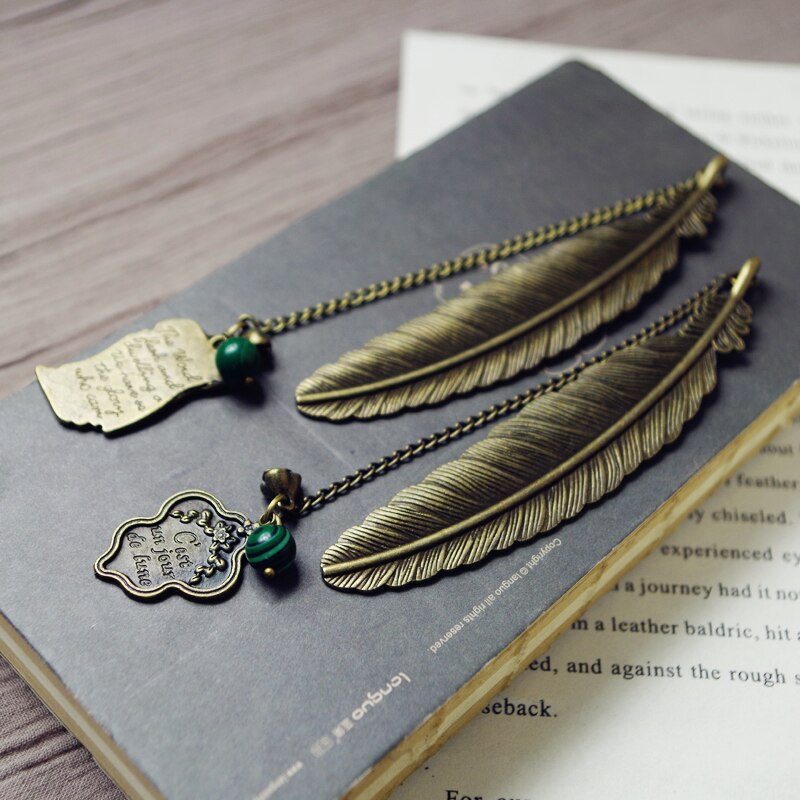 1 Piece for student alloy classical bookmark bookm... – Grandado