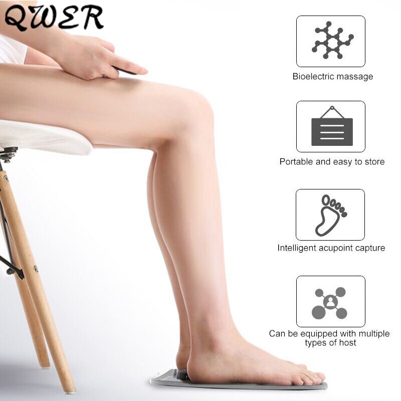 Smart Elektrische Ems Foot Massager Mat Pad Voeten Grandado