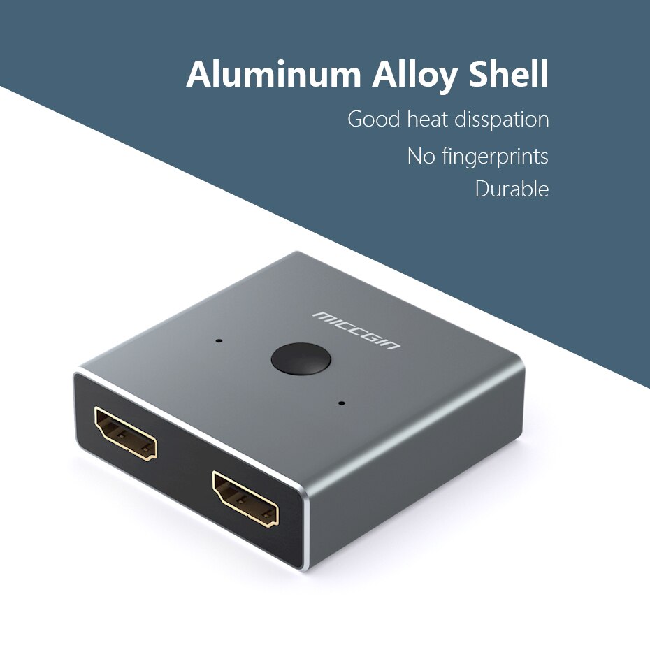 Hdmi Switch 1 In 2 Out Draad Control Hd 4K Voor Xb... – Vicedeal