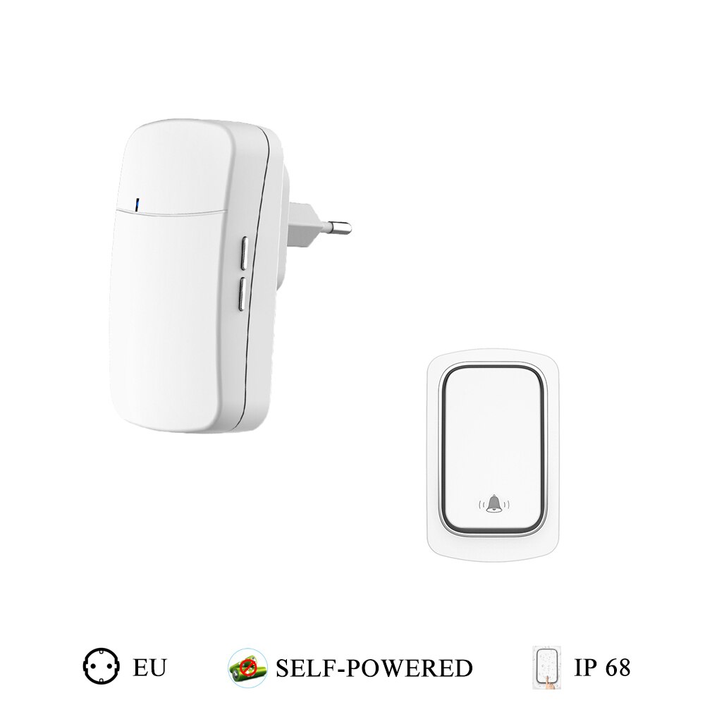 Waterproof Wireless Doorbell Outdoor Remote Doorbe... – Grandado