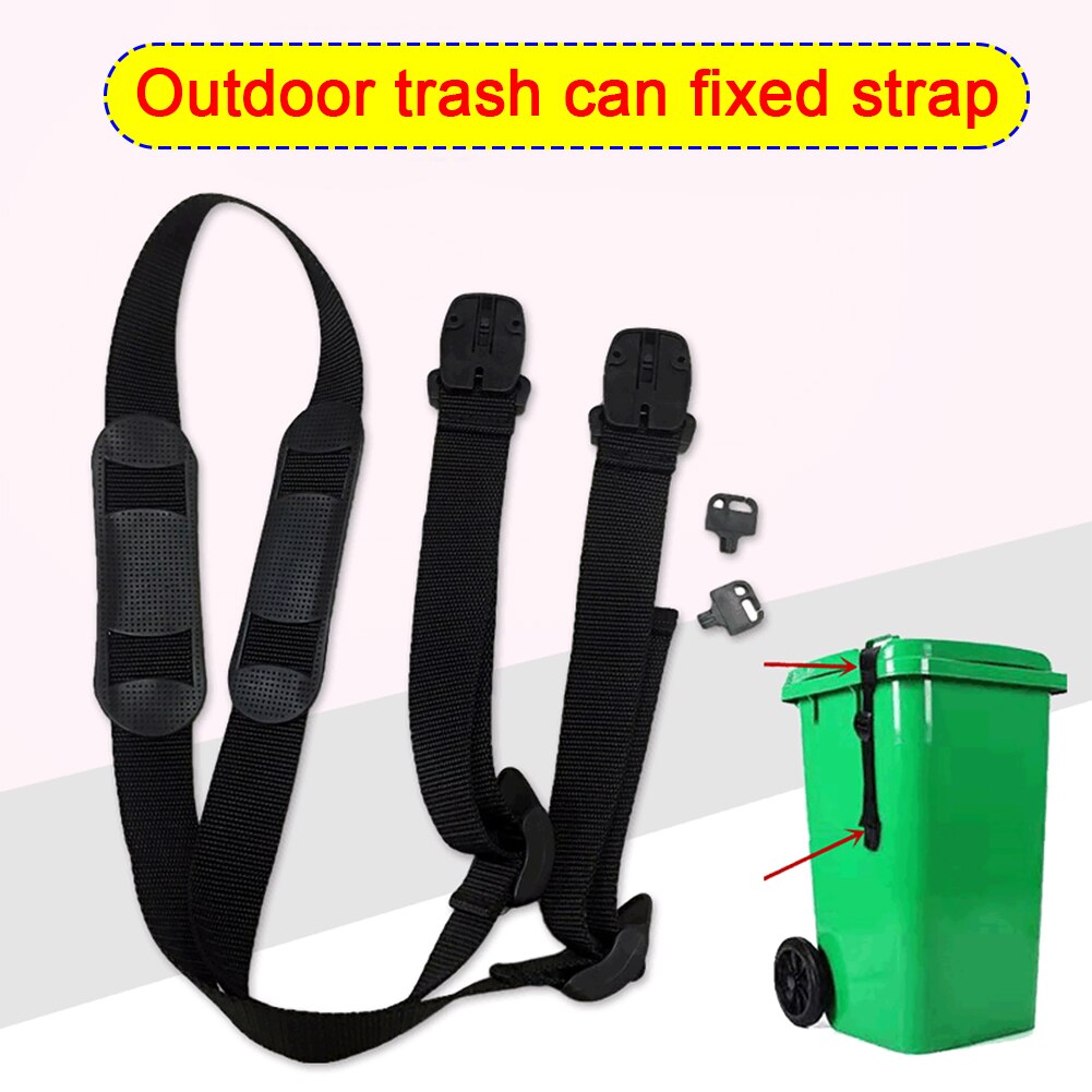 Bin Strap Outdoor Adjustable Belt Park Secure Fixi... – Vicedeal