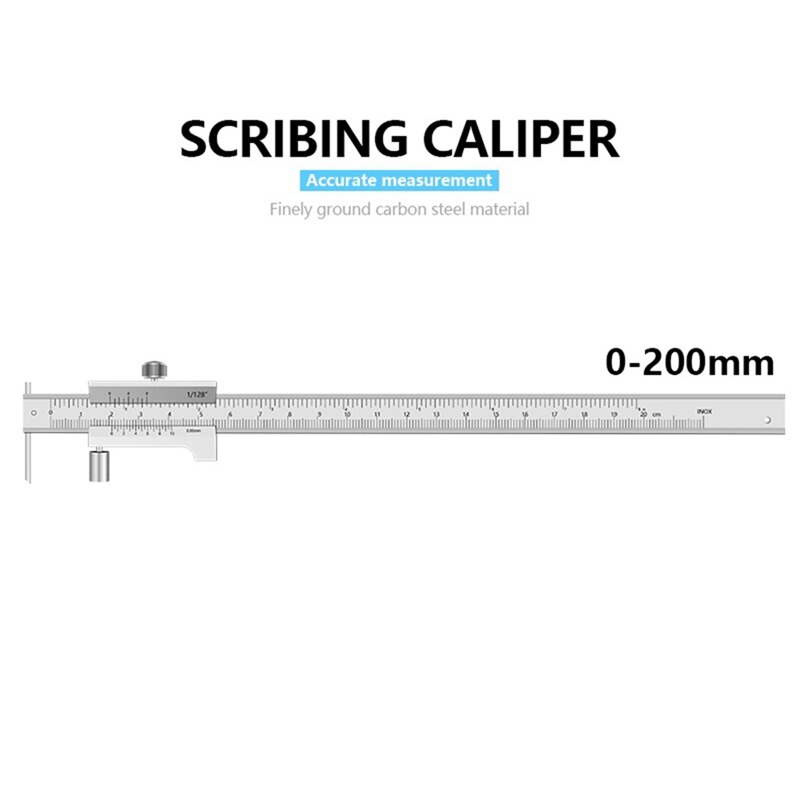 Caliper Marking Vernier Caliper 0-200mm Stainless ... – Grandado