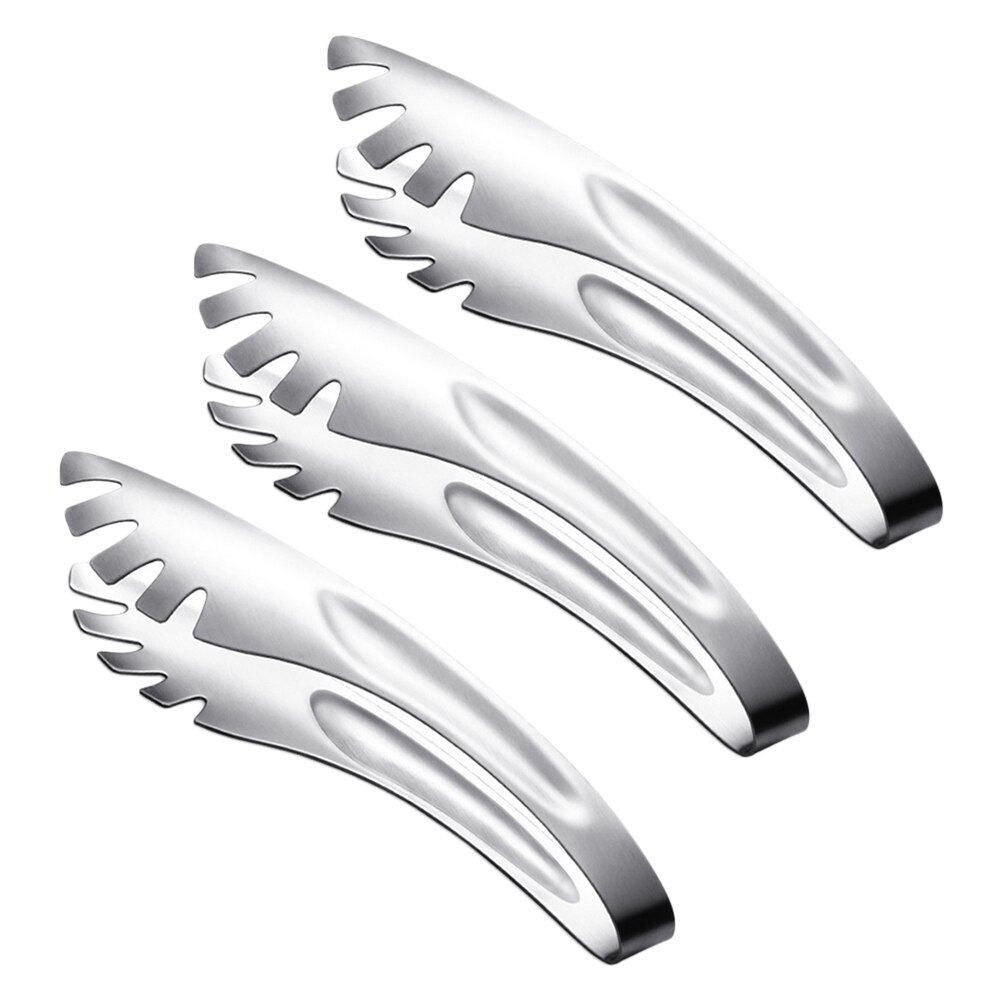 3pcs Stainless Steel Spaghetti Tongs Thick Food Cl... – Vicedeal