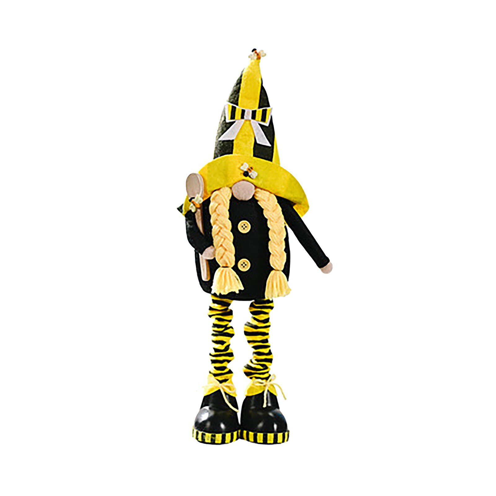 Nordic honey Bee Striped Gnomen Faceless Doll Tree... – Vicedeal