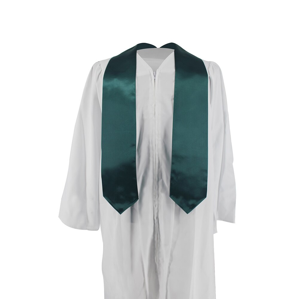 Graduationmall Adult Graduation Plain Stole Satin ... – Grandado