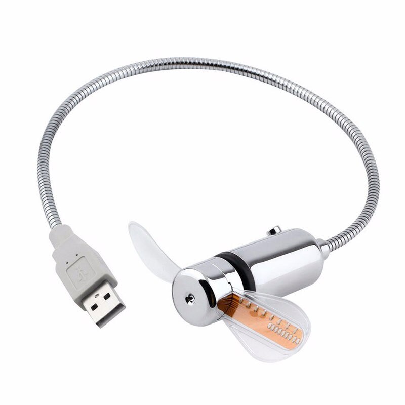 Älykäs usb-kello pieni tuuletin mini kannettava tu... – Grandado