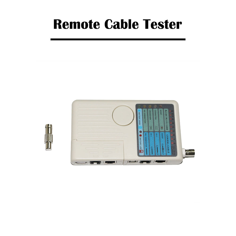 Remote Cable Tester RJ11/RJ45/USB/BNC Cable Tester... – Vicedeal