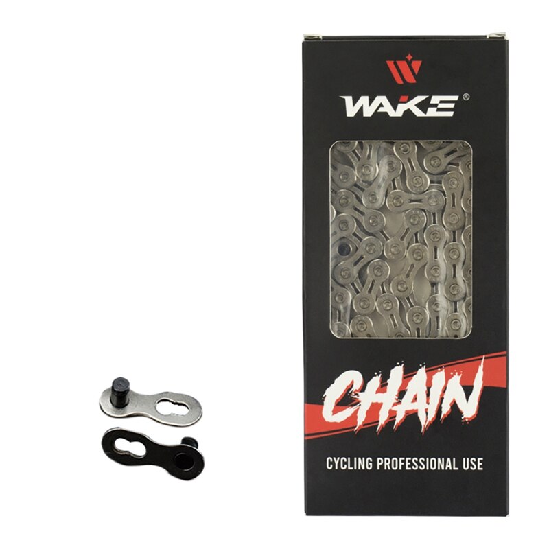 WAKE Ultralight Bicycle Chain Silver Bike Chain Mo... – Grandado