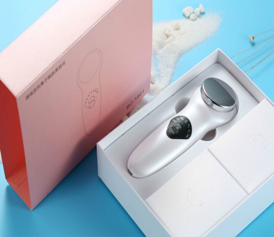 Ultrasonic Facial Cleaning Instrument EMS Microcur... – Grandado