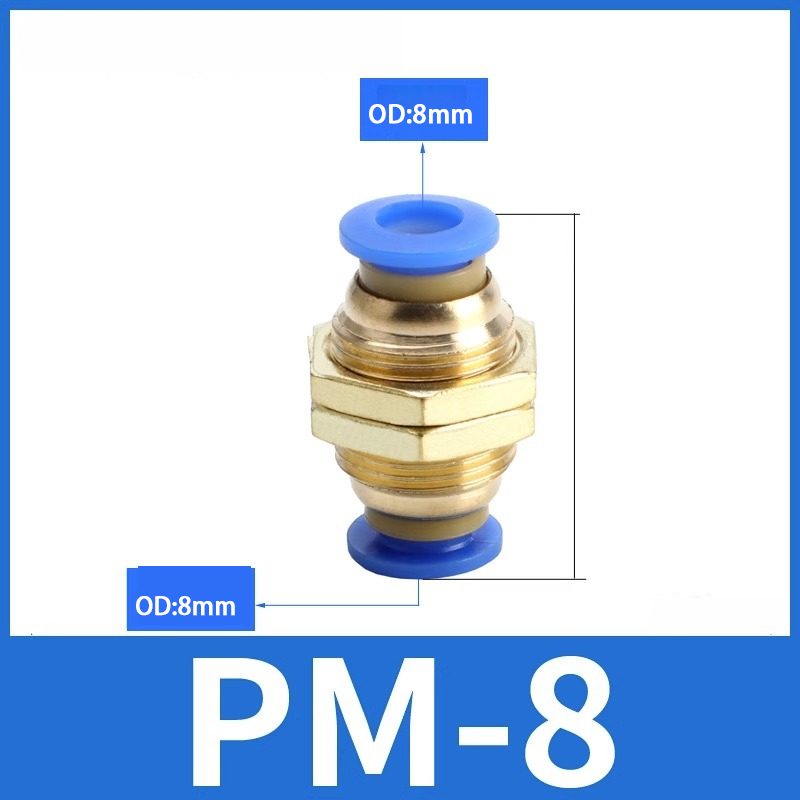 PM Air Couplings Tubes Quick Couplings for OD Tube... – Grandado