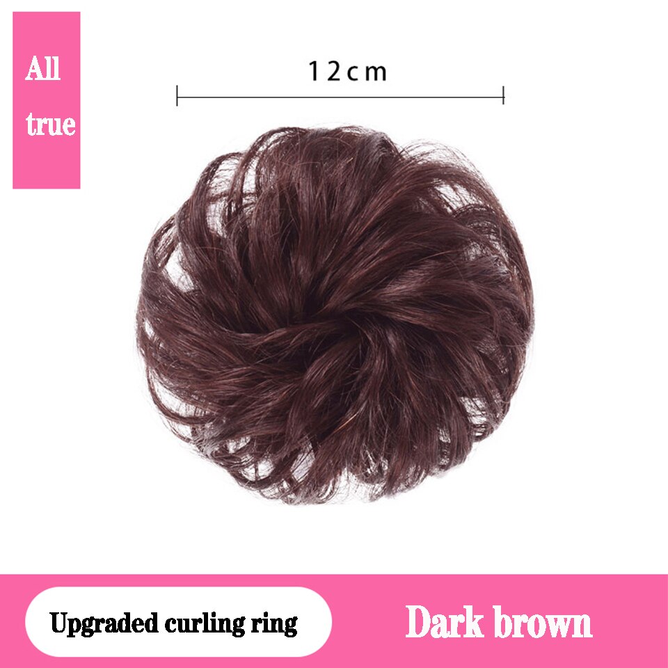 HOUYAN Synthetic bread, curly messy hair, hair bra... – Grandado