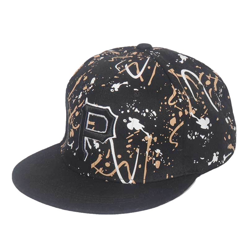Black Graffiti Art Style Hip Hop Caps Snapback Hat... – Grandado