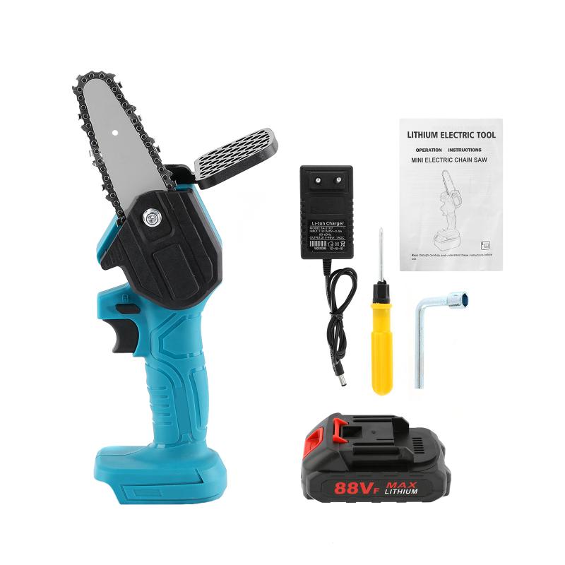 88V Electric Chain Saw Lithium Battery Mini Prunin... – Grandado