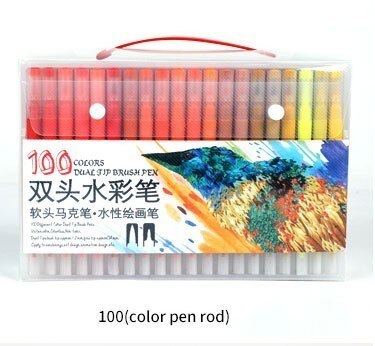 12/24/36/48/60/80/100 Colors Fineliner Drawing Pai... – Grandado