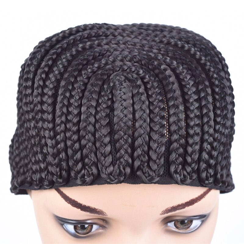 Alileader Cornrow Pruik Caps Goede Gevlochten Prui... – Grandado