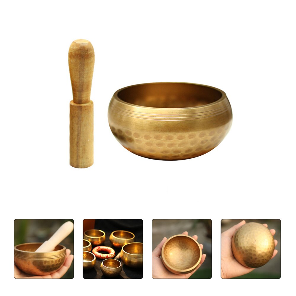 1 set of Copper Singing Bowl Manual Tapping Craft ... – Grandado
