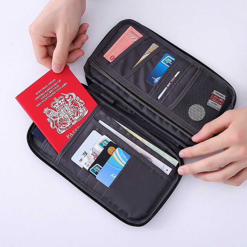Multi-function Travel Passport Storage Bag Waterpr... – Vicedeal