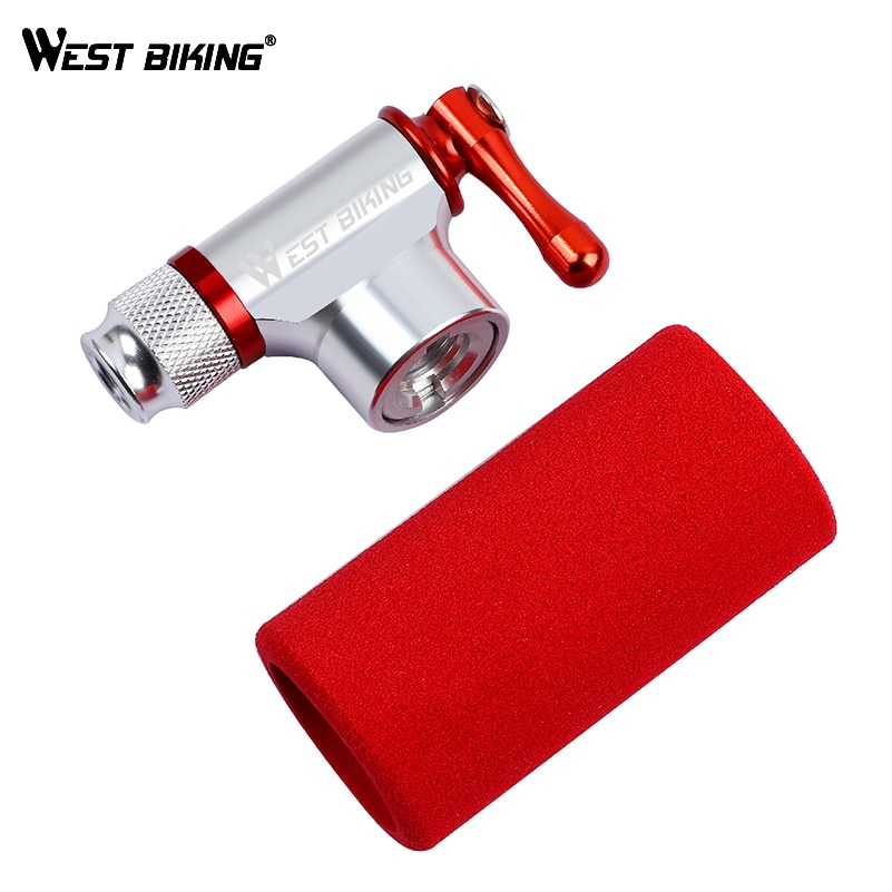 WEST BIKING CO2 Bicycle Pump for Bicycle Aluminium... – Grandado
