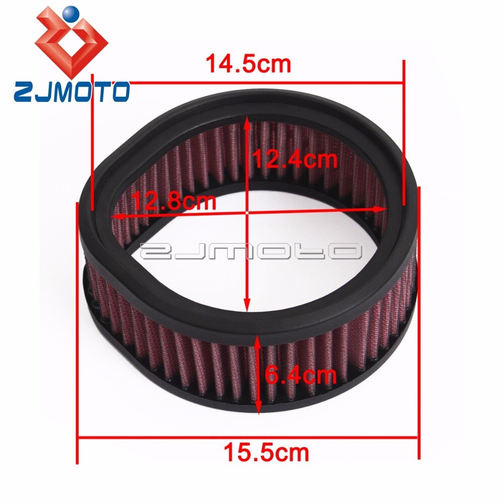 Round Cotton Gauze Motorcycle Air Filter For Harle... – Grandado