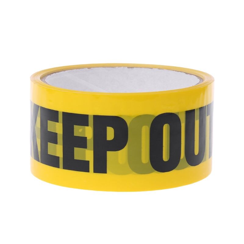 1 Roll 25m Yellow Opp Warning Tapes Caution Mark W... – Vicedeal
