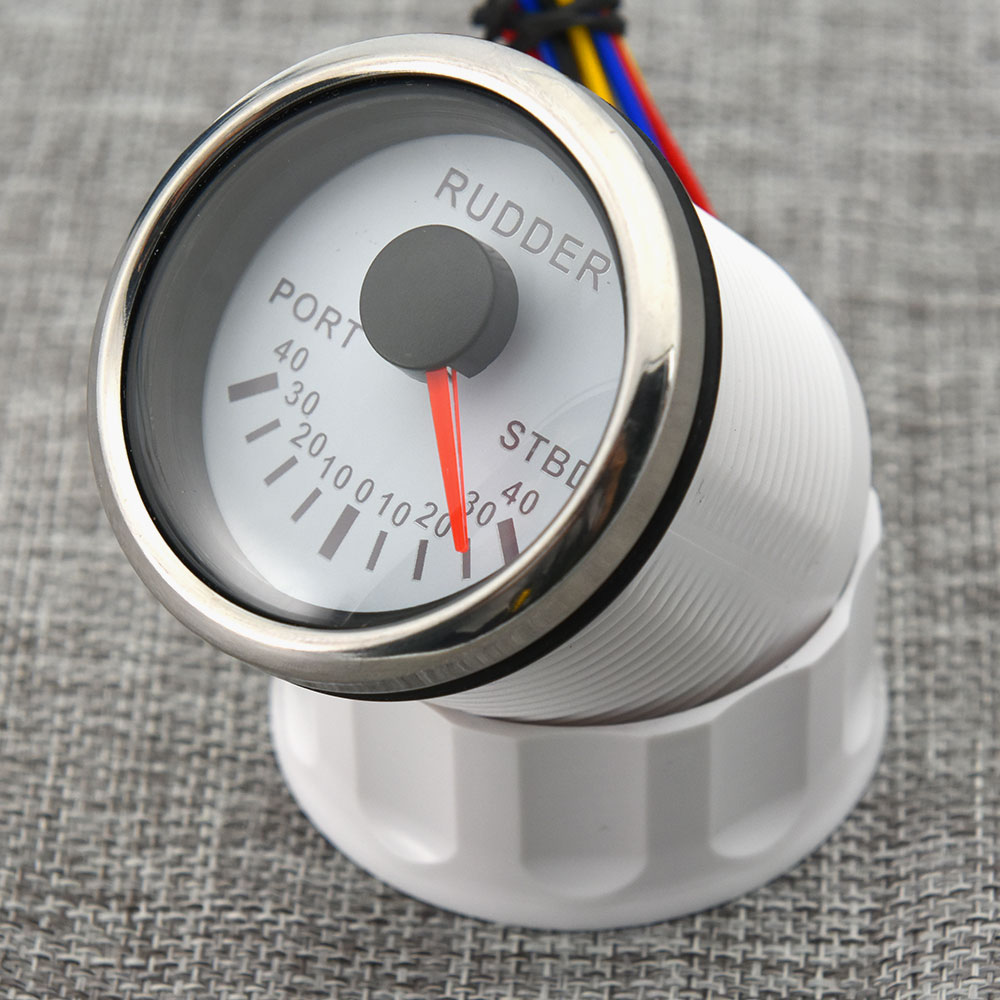 H 52mm Rudder Angle Indicator Gauge For 0-190 ohm ... – Grandado