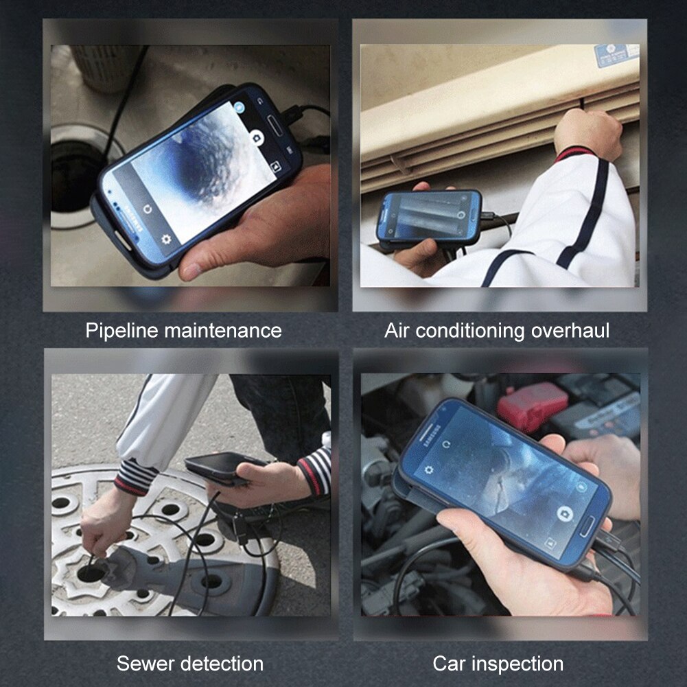 Industrial Endoscope IP67 with 6 LED Conduit Air C... – Vicedeal