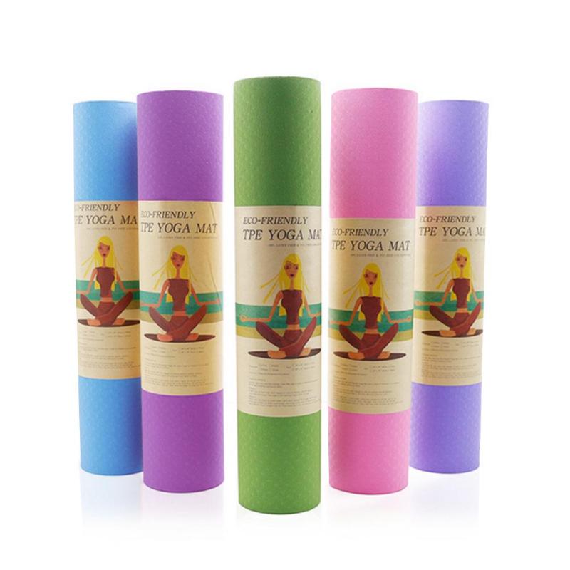 Yoga Mats Solid Color Durable Easy to Carry Gym Ho... – Grandado