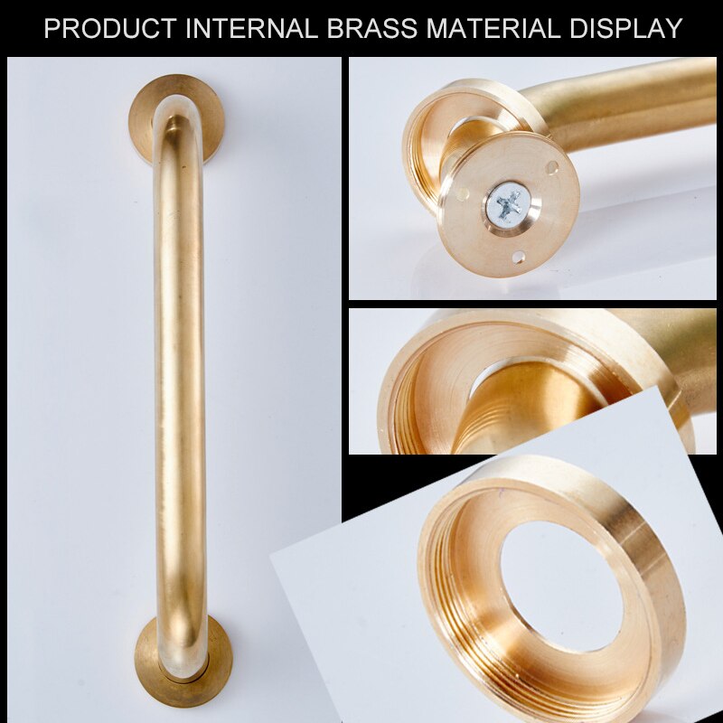 Bathroom Grab Bar 30cm/35c/40cm/45cm/50cm Copper A... – Grandado