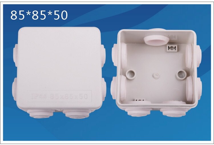 1pcs Waterproof Wire Junction Box Plastic with Rub... – Grandado
