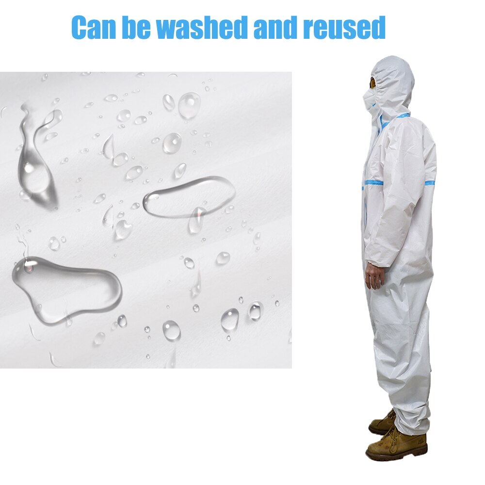 Protective Clothing Waterproof ppe suit Reusable P... – Vicedeal