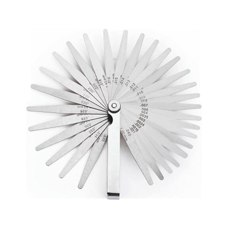 1 Set Von Edelstahl Lücke Fühlerlehre 100mm Länge ... – Vicedeal